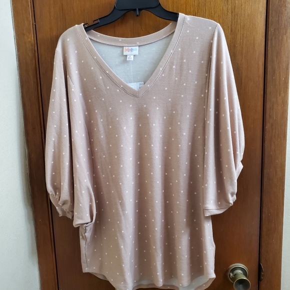 LuLaRoe | Tops | Lularoe Renee Balloon Sleeve Top Size M Nwt | Poshmark